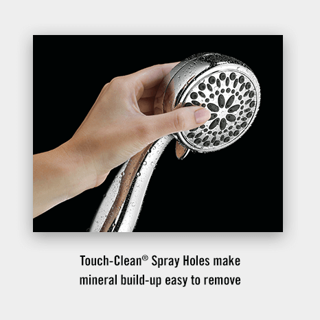 Combination Shower Head and Hand Shower In2ition® Two-in-One Shower ...