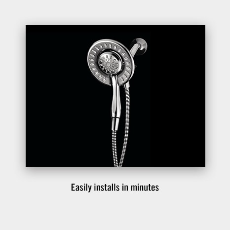 Combination Shower Head and Hand Shower In2ition® Two-in-One Shower ...