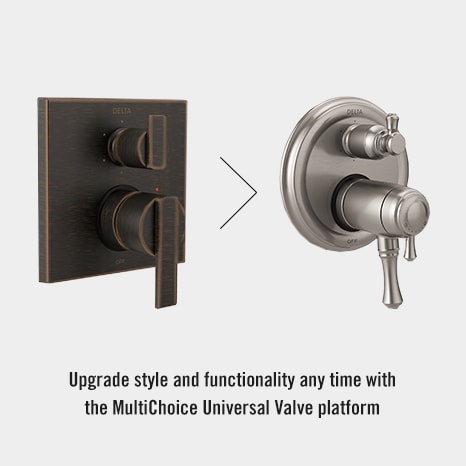 Integrated Shower Diverter Valves with MultiChoice® Technology | Delta ...
