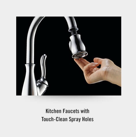 Easy Clean Shower & Faucet Face with Touch-Clean® Spray Holes | Delta ...