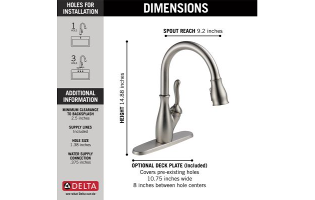 Leland® Kitchen Collection | Delta Faucet