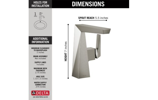 Trillian® Bathroom Collection | Delta Faucet