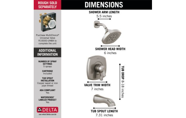 Stryke® Bathroom Collection | Delta Faucet
