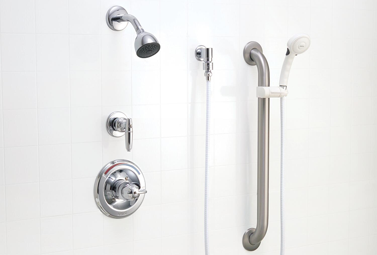 Commercial Shower Fixtures Maintaining Oil Rubbed Bronze LED Shower