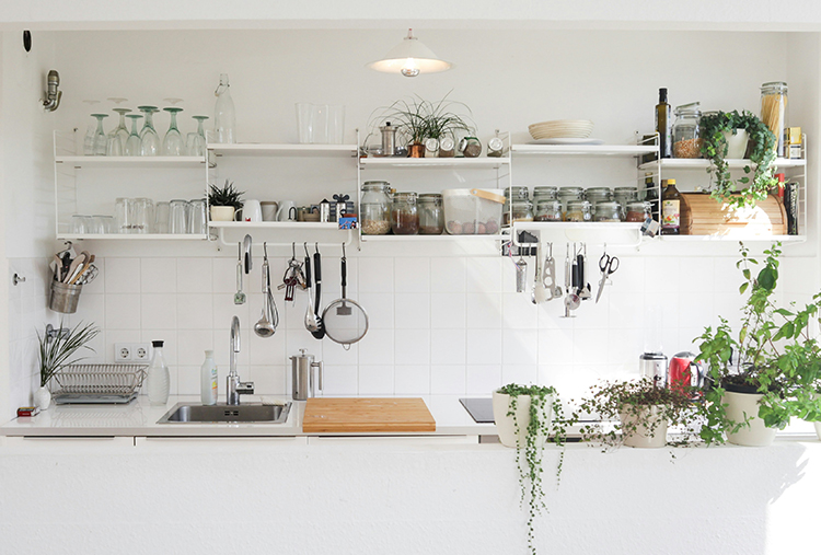 7 Ways to Maximize Wasted Space in a Small Kitchen | Delta Faucet ...