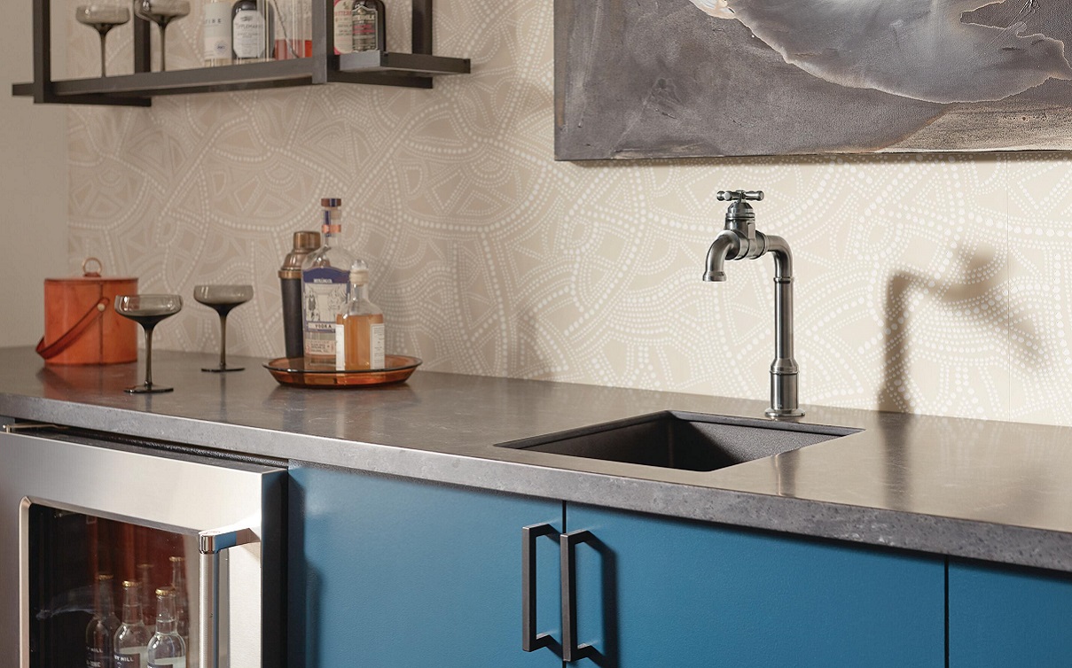 Home Bar Types, Stools & Stocking – Personal “Corner Pub” | Delta ...